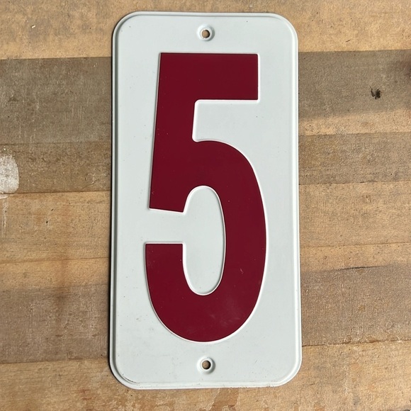 Pottery Barn House Numbers